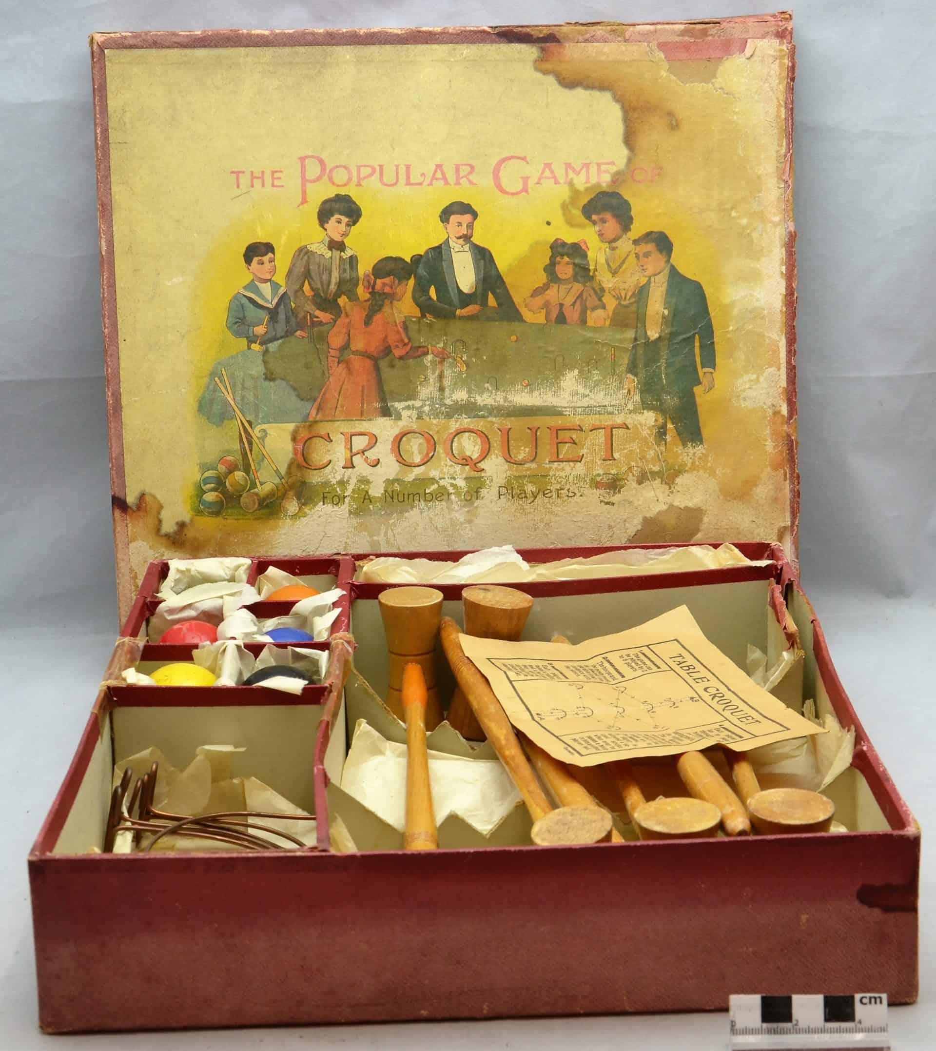 Table croquet game - Folkestone Museum Learn with Objects