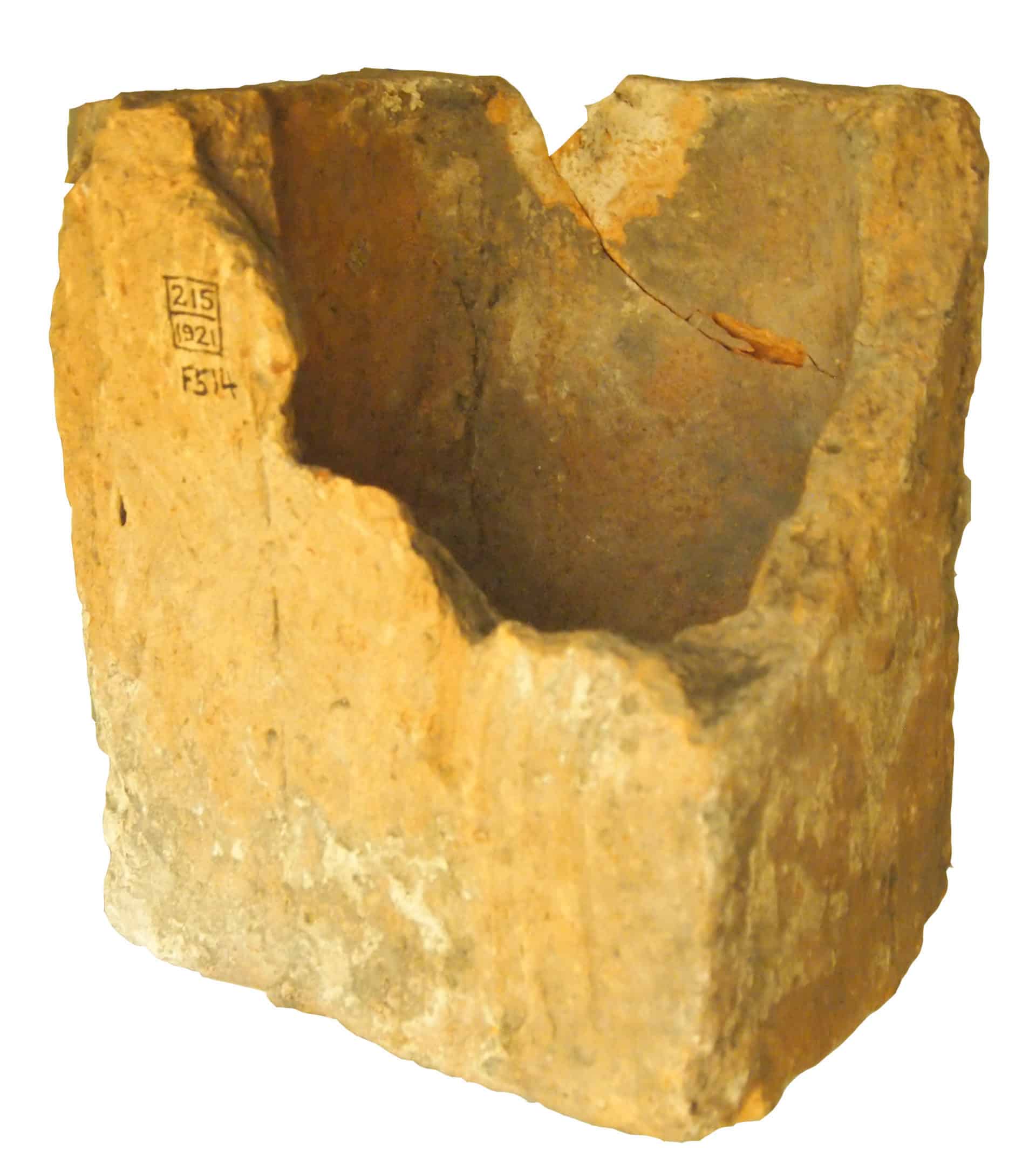 Roman box flue tile - Folkestone Museum Learn with Objects