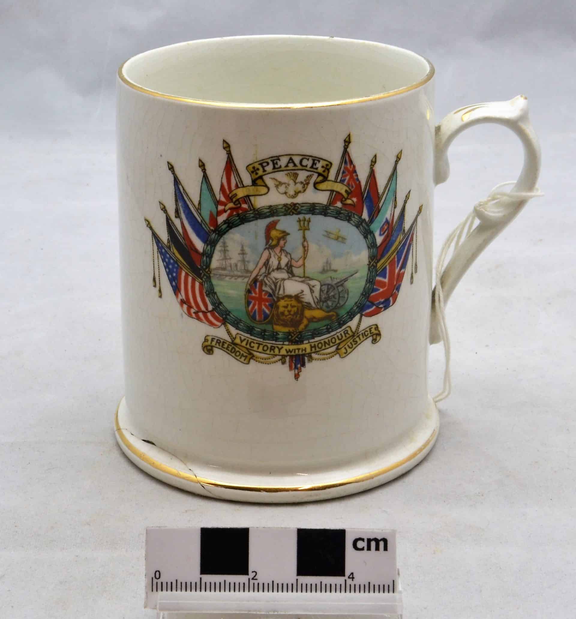 Victory mug - Folkestone Museum Learn with Objects